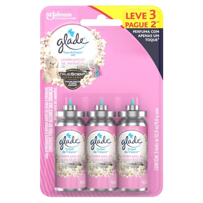 SCJ GLADE TQFRESC 12ML RF PROMO L3P2 LEMB INFANCIA 24U